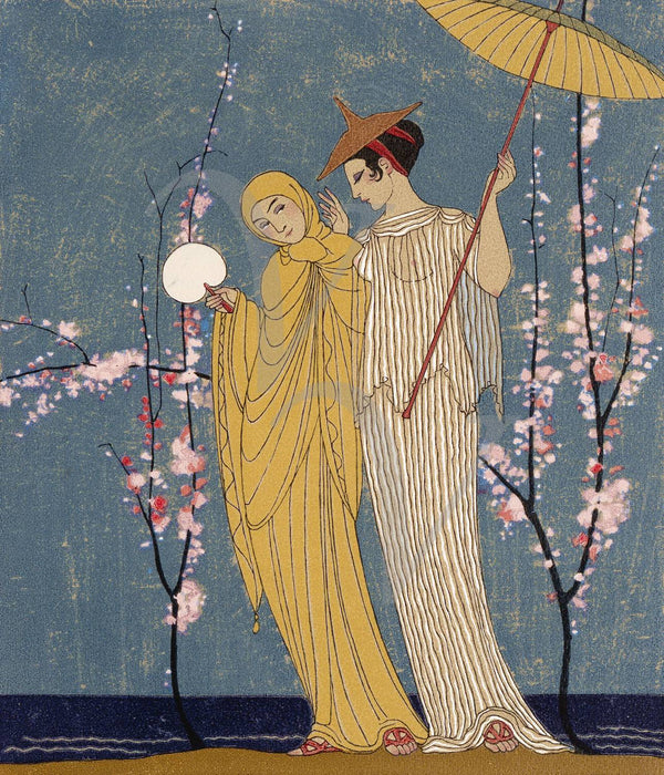 Les Chansons de Bilitis by Georges Barbier - Opium of the Poets